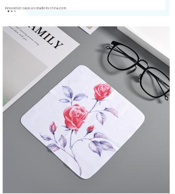 China Microfiber Glasses Cleaning Cloth and Wipes; Eyewear Cleaning Cloth with Cute Cartoons; Glasses Cloth for sale