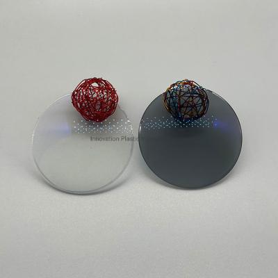 China Wholesale Cr39 1.56 UV420 Photochromic Grey Blue Cut Optical Lens for sale