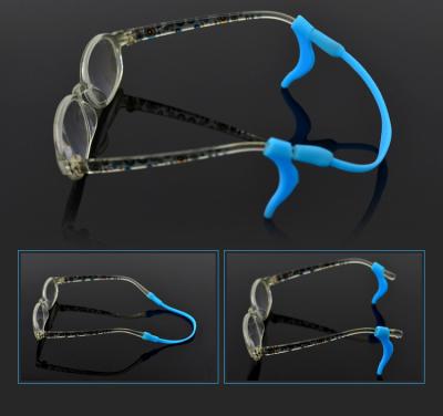 China Ap-030 Eyeglasses Ear Hook Silicone Eyewear Straps Anti Slip Tips for Kids for sale