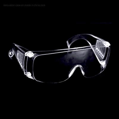 China Hot-Selling Wraparound Clear PC Lens Safety Spectacles for Impact and Dust Protection for sale