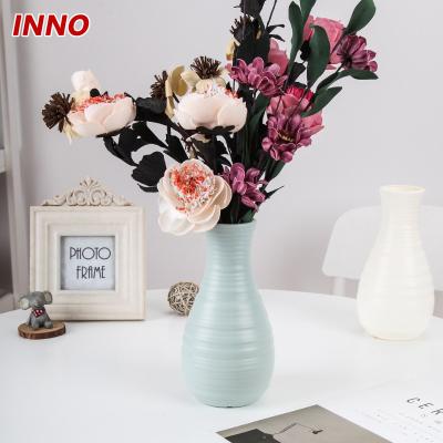 China Inno-As003 Nordic Style Environmental Protection Falling Resistant Home Ornaments Plastic Vase for sale