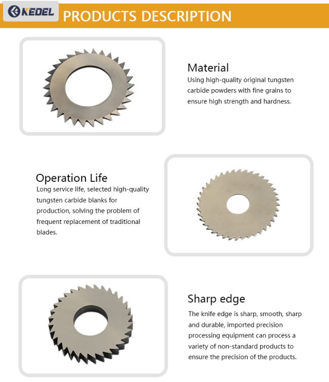 Circular saw blade side view