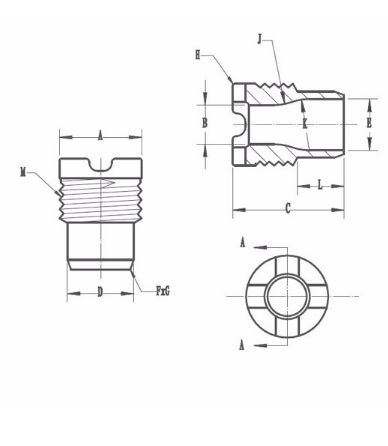 Factory supply tungsten carbide oil drill bit nozzle