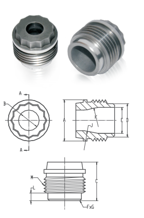 Cinquefoil Alloy Nozzle