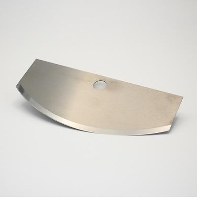 China 100% Carbide Powder Oval Slicing Knife Blade with Longer Cutting Life and Custom Size for Industrial Use for sale