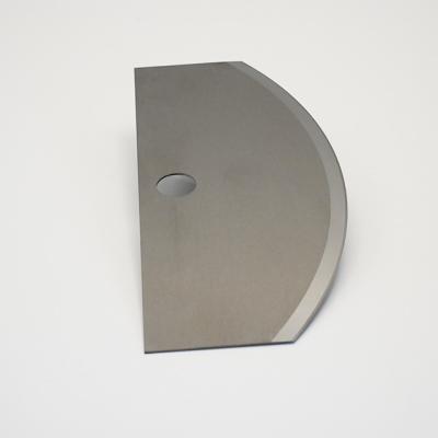 China 100% Carbide Powder Oval Slicing Knife Blade with Longer Cutting Life and Custom Size for Industrial Use for sale
