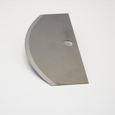 China 100% Carbide Powder Oval Slicing Knife Blade with Longer Cutting Life and Custom Size for Industrial Use for sale