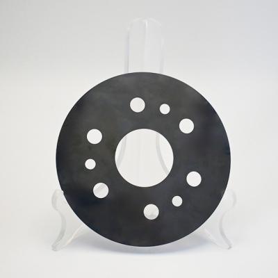 China Custom Size Cemented Tungsten Carbide Round Blade with Nine Hole for Die-Cutting Machines and Longer Cutting Life for sale