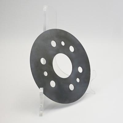 China Custom Size Cemented Tungsten Carbide Round Blade with Nine Hole for Die-Cutting Machines and Longer Cutting Life for sale
