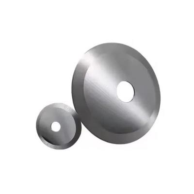 China Customized Tungsten Carbide Alloy Household Paper Cutting Circular Blade Knife for Cutting Toilet Paper and Drawing Paper YG8 for sale