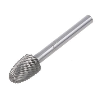 China 5/8mm Tungsten Carbide Rotary Burr Ball Type 1/4 Shank Single/Double Cut for sale