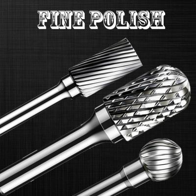 China Double Cut Extra Long Air Tools Carbide Rotary Burr 0.5mm for sale