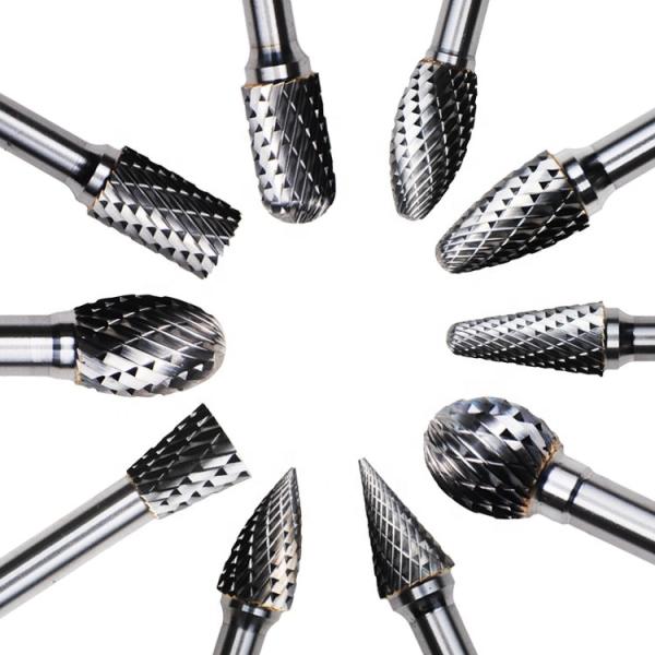 3mm 6mm Shank Tungsten Carbide Rotary File Wood Drill Bit