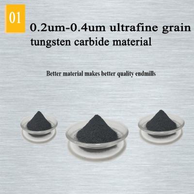 Cina 5/16" mulino di estremità del carburo di tungsteno in vendita