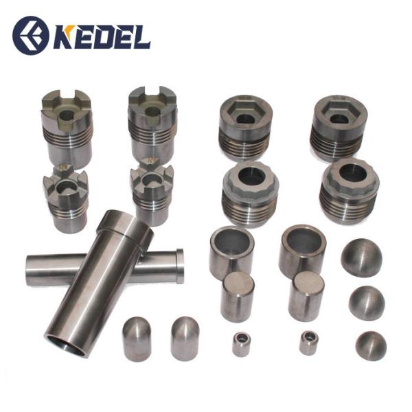 YG6X Tungsten Carbide Thread Nozzle Of PDC Oil Drilling Bit Cross Slot Teeth