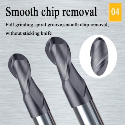 China High Hardness CNC Carbide End Mill For CNC Lathe Machine for sale