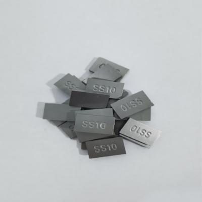 China K20 Tungsten Carbide Brazed Tips SS10 For Cutting Stone for sale