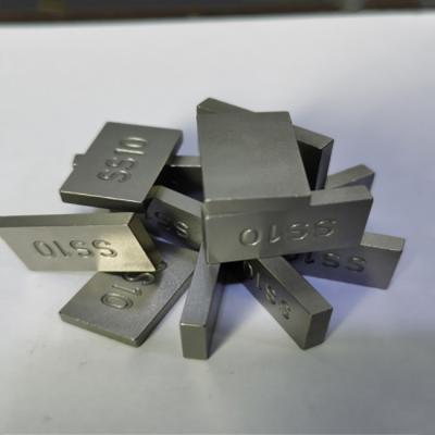 China 20x12x3 15x10x5 Tungsten Carbide Brazed Tips SS10 For Quarry Stone for sale