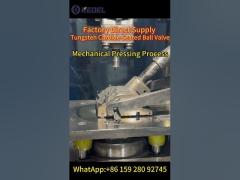Tungsten Carbide Seated Ball Valve - Mechanical Pressing Process