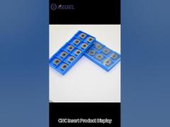 Cemented Carbide CNC Insert #factory #cnc #manufacturing