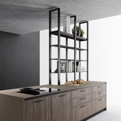 Cina Armadi da cucina di legno con gli armadi da cucina modulari degli accessori della cucina in vendita