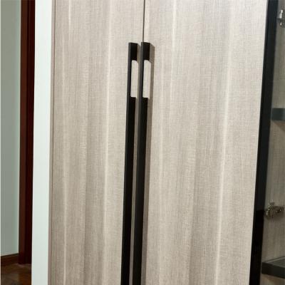 Cina Insieme dell'interno della mobilia del gabinetto di vetro di superficie della porta E0E1 del PVC per la camera da letto in vendita