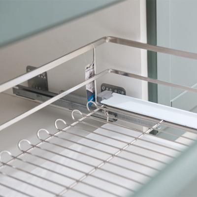 Cina Armadio da cucina di vetro della struttura di Front Modular Kitchen Cabinets Aluminum della porta in vendita