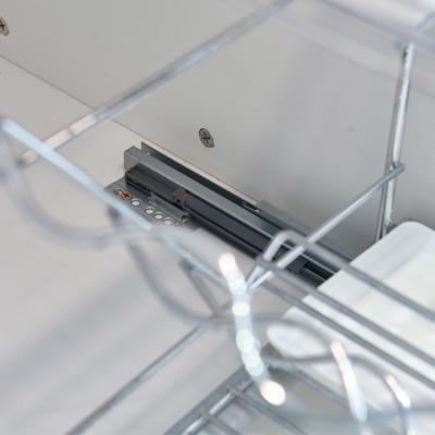 Cina Armadio da cucina di vetro della struttura di Front Modular Kitchen Cabinets Aluminum della porta in vendita