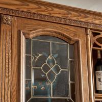 China Hotel Villa Solid Wood Kitchen Cabinets Solid Kitchen Units for sale