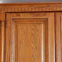 China American Style Solid Cherry Cabinets Modern Kitchen Cabinets for sale