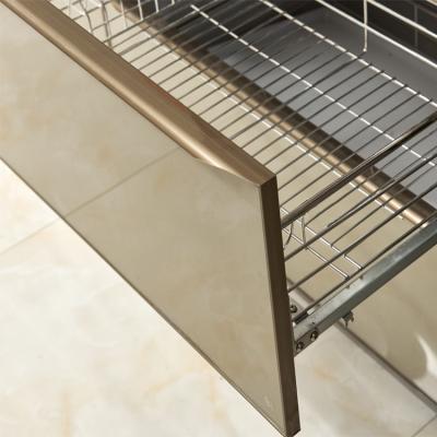 Cina Governi modulari degli armadi da cucina cucina Handleless laminata domestica della serie completa della piccola in vendita