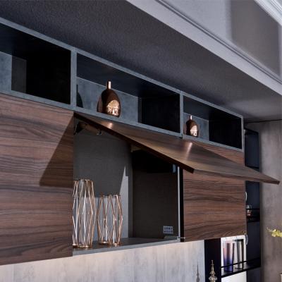 China Luxe 50mm Modulaire Keukenkasten Modulaire Houten Keuken Te koop