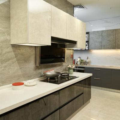 Cina Armadi da cucina acrilici di galleggiamento della membrana della porta 18mm del Governo di alta lucentezza in vendita