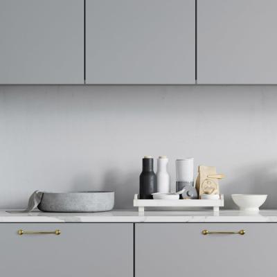 Cina La cucina modulare popolare del PVC degli armadi da cucina del PVC di YADI colora con gli scaffali aperti in vendita
