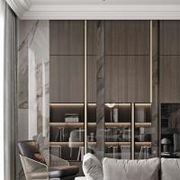 China L Shape Solid Wood PVC Kitchen Cabinets Modular Kitchen PVC Cabinets for sale