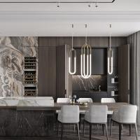 China L Shape Solid Wood PVC Kitchen Cabinets Modular Kitchen PVC Cabinets for sale