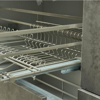 China Luxe 862mm de Modulaire Mand van de het Roestvrije staallade van Kabinetstoebehoren Te koop