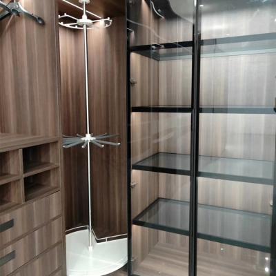 Cina L'accento durevole di Garderobe della mobilia della camera da letto collega i gabinetti moderni del guardaroba in vendita