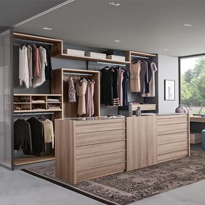 Cina Gabinetti moderni del guardaroba di metà del secolo del gabinetto del gabinetto di legno moderno della camera da letto in vendita