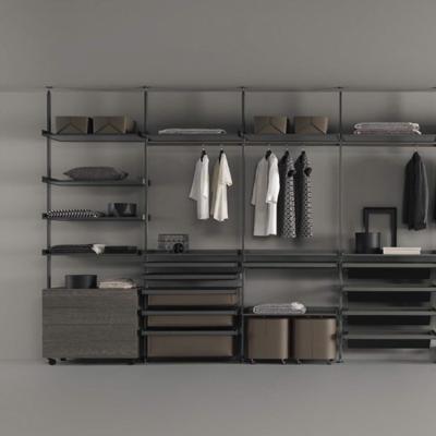 China Modular Custom Wooden Bedroom Walk In Modern Wardrobe Closets for sale