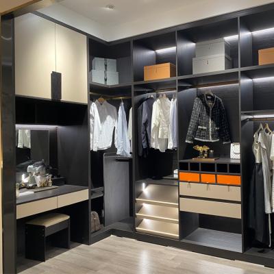 Cina Camera da letto moderna con la passeggiata nei gabinetti moderni del guardaroba della mobilia domestica del gabinetto in vendita