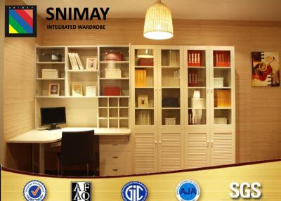 China Timber Home Office Bookcases Living Room Furniture Sets Wooden Bookshelf for sale