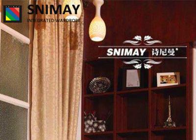 China High End Living Room Storage Cabinet Furniture / Wooden Bookcase in MDF Melamine for sale