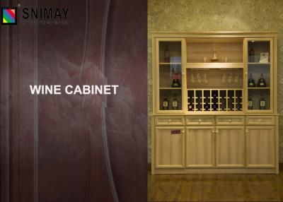 China Large Contemporary Wine Cabinet with Glass Door for Living Room for sale