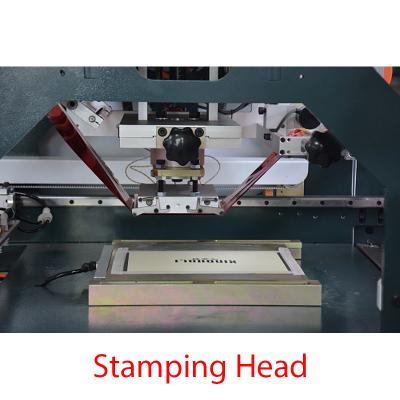 China Cor quente automática da máquina de carimbo 150x150mm de HS1515 2KW Chosenable à venda