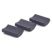 China Metallic Ceramic Ferrite Magnet Punching Ferrite Arc Magnet for sale