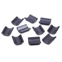 China Metallic Ceramic Ferrite Magnet Punching Ferrite Arc Magnet for sale