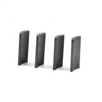 China Metallic Ceramic Ferrite Magnet Punching Ferrite Arc Magnet for sale