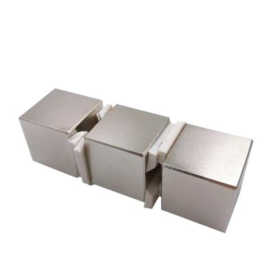 China ISO Industrial Neodymium Magnets Powder Metallurgy Block Shape for sale