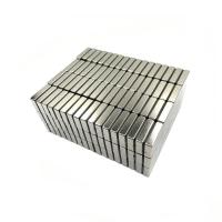 China Rectangular Flat Bar Magnets Rare Earth Block 30SH-45SH ISO14001 Certified for sale